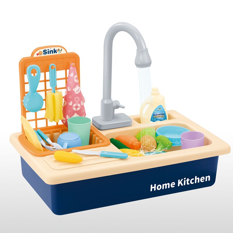 DIY Simulation Kitchen Electric Sink Pretend Play ... – Vicedeal