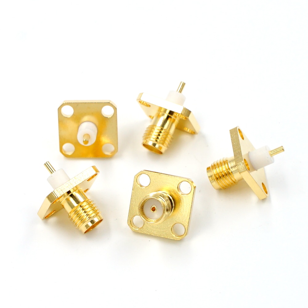 10PCS SMA Female Jack Panel Mount RF Coax Connecto... – Grandado