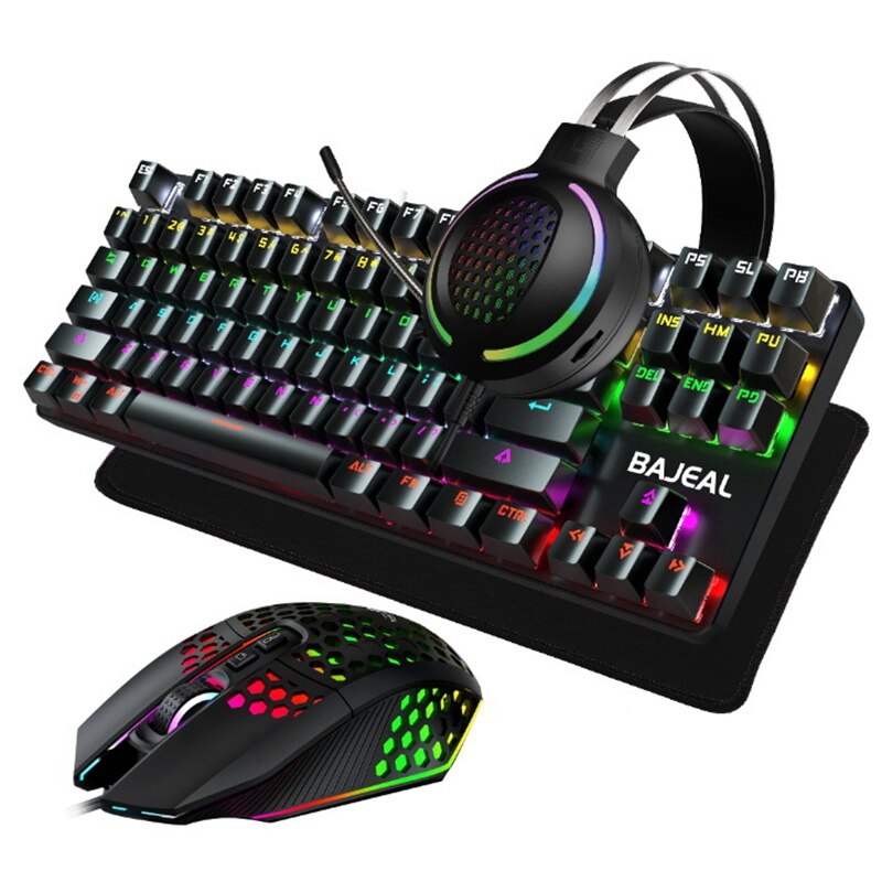 Bajeal Gaming Mechanische Toetsenbord En Muis Comb... – Vicedeal