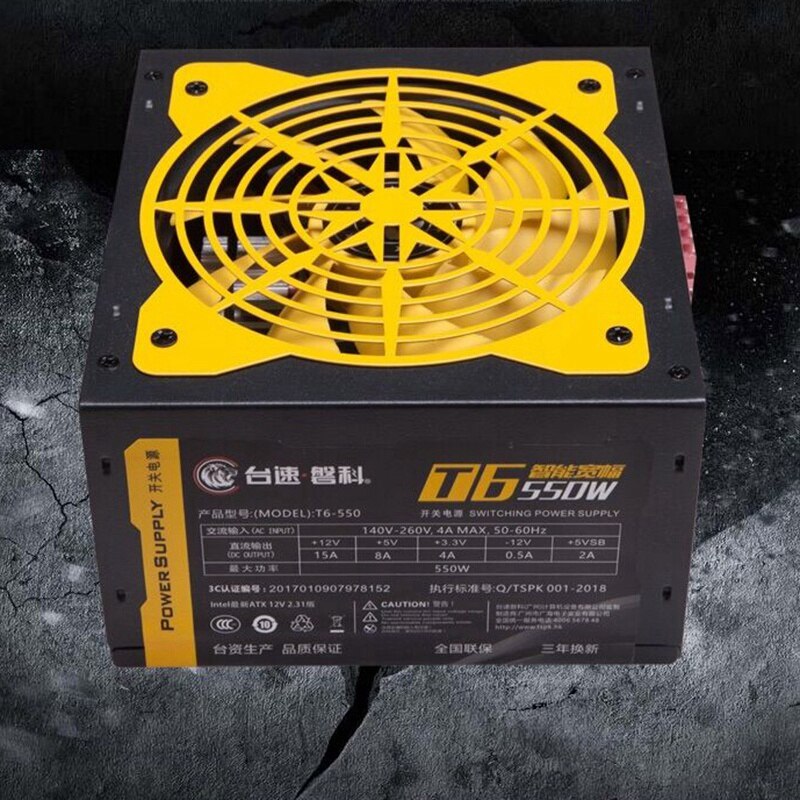 140-260V Max 550W Power Supply Computer Pc Cpu 12V... – Vicedeal