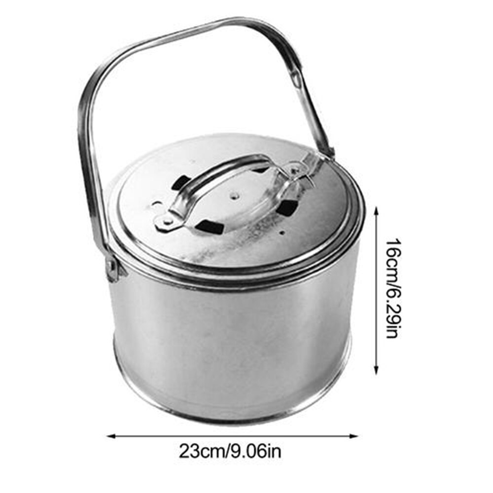 Portable Charcoal Heating Basin Outdoor Fire Pit O... – Vicedeal