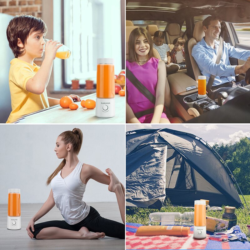 Mini Portable Juicer Orange usb Electric Mixer Fru... – Grandado