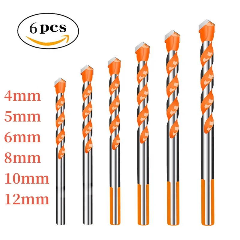 6PCS Multifunctional Triangle Drill Bit Diamond Dr... – Grandado