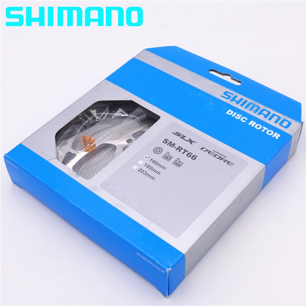 SHIMANO SM-RT66 Disc Brake Rotor 6-Bolt 160mm MTB ... – Grandado