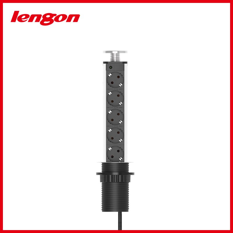 LENGON 16A PULL POP UP 3 Power Socket Kitchen Tabl... – Grandado
