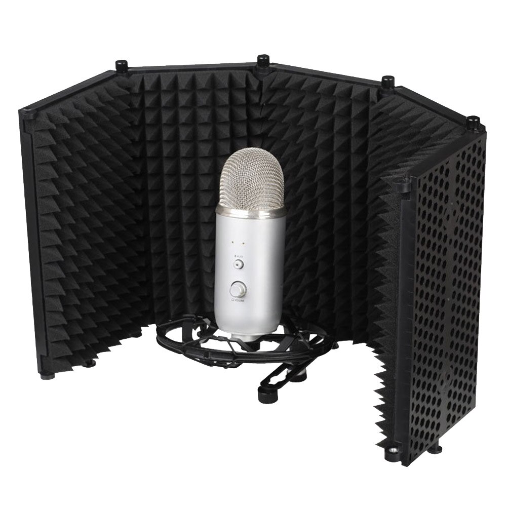 ABS Foldable Portable Microphone Isolation Shield ... – Grandado