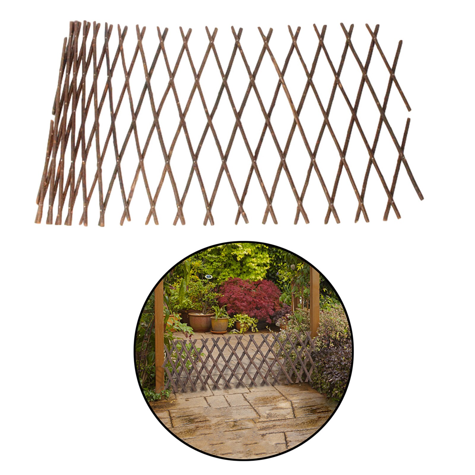 Retractable Garden Fence Trellis Adjustable Plant ... – Grandado