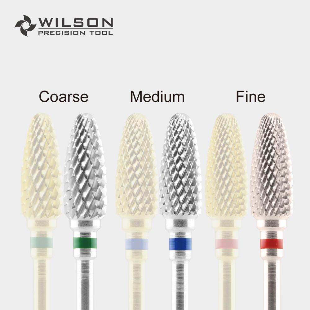 Flame Bits - Gold/Silver - WILSON Carbide Nail Dri... – Grandado