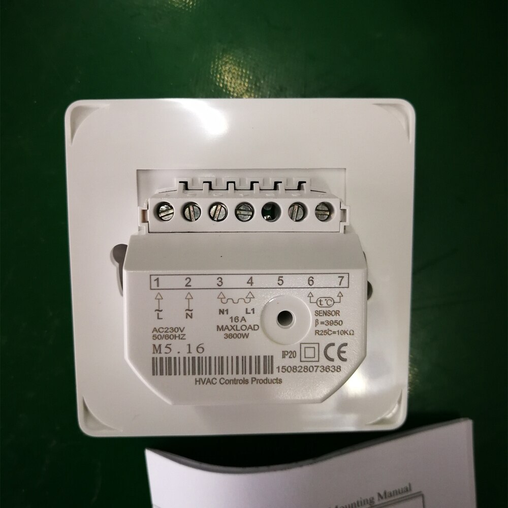 RTC70 16A Room Floor Heating Thermostat Mechanical... – Grandado