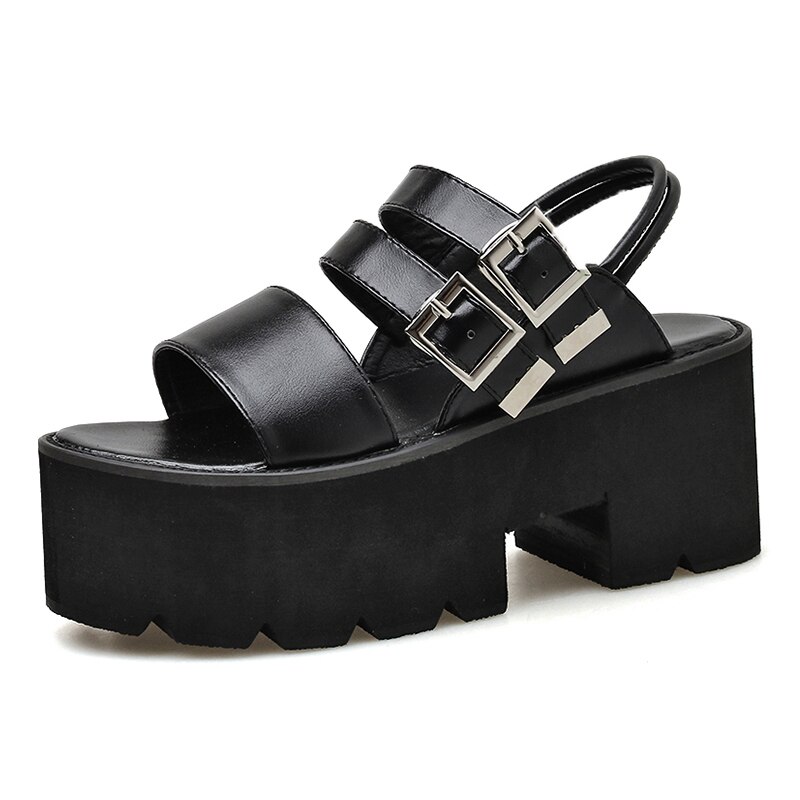 Gdgydh Buckle Thick Bottom Sandals Women Platform ... – Vicedeal