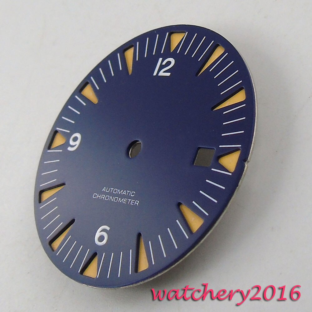 31mm blue sandwich Watch Dial for eta 2824 2836 Mo... – Grandado