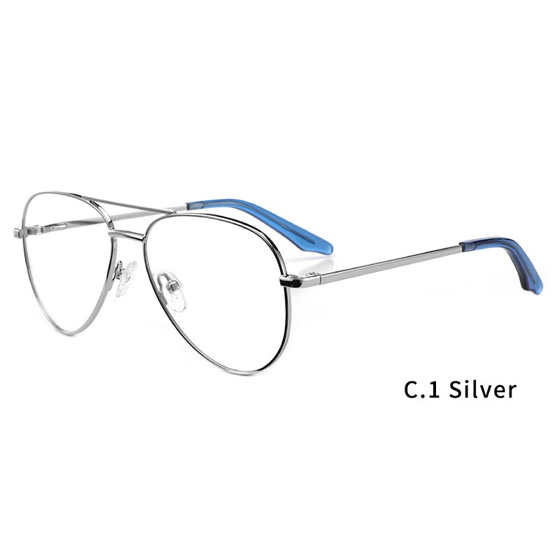 Ceofy Men Retro Aviator Eye Glasses Frames Double ... – Grandado