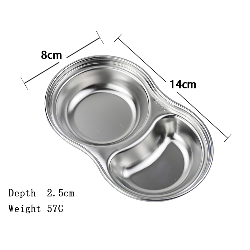 SUS 304 Stainless Steel Pepper Roast Meat Sauce Di... – Vicedeal
