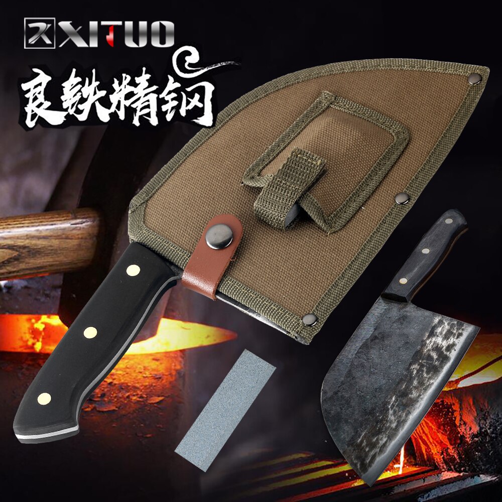 XITUO Kitchen Knife Chef Knives Handmade Forged Fu... – Grandado