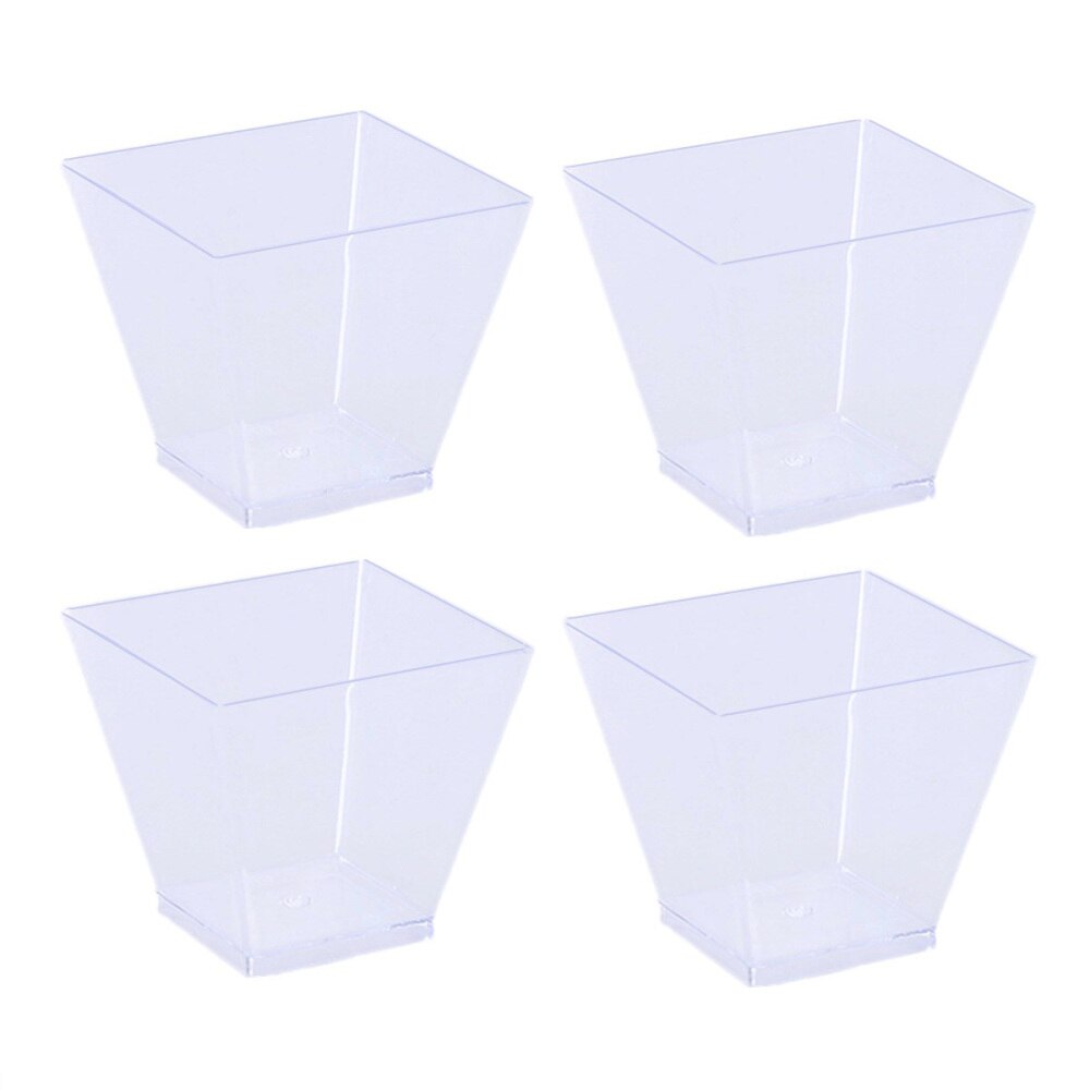 20pcs 60ml Disposable Mousse Cup Thickened Transpa... – Grandado