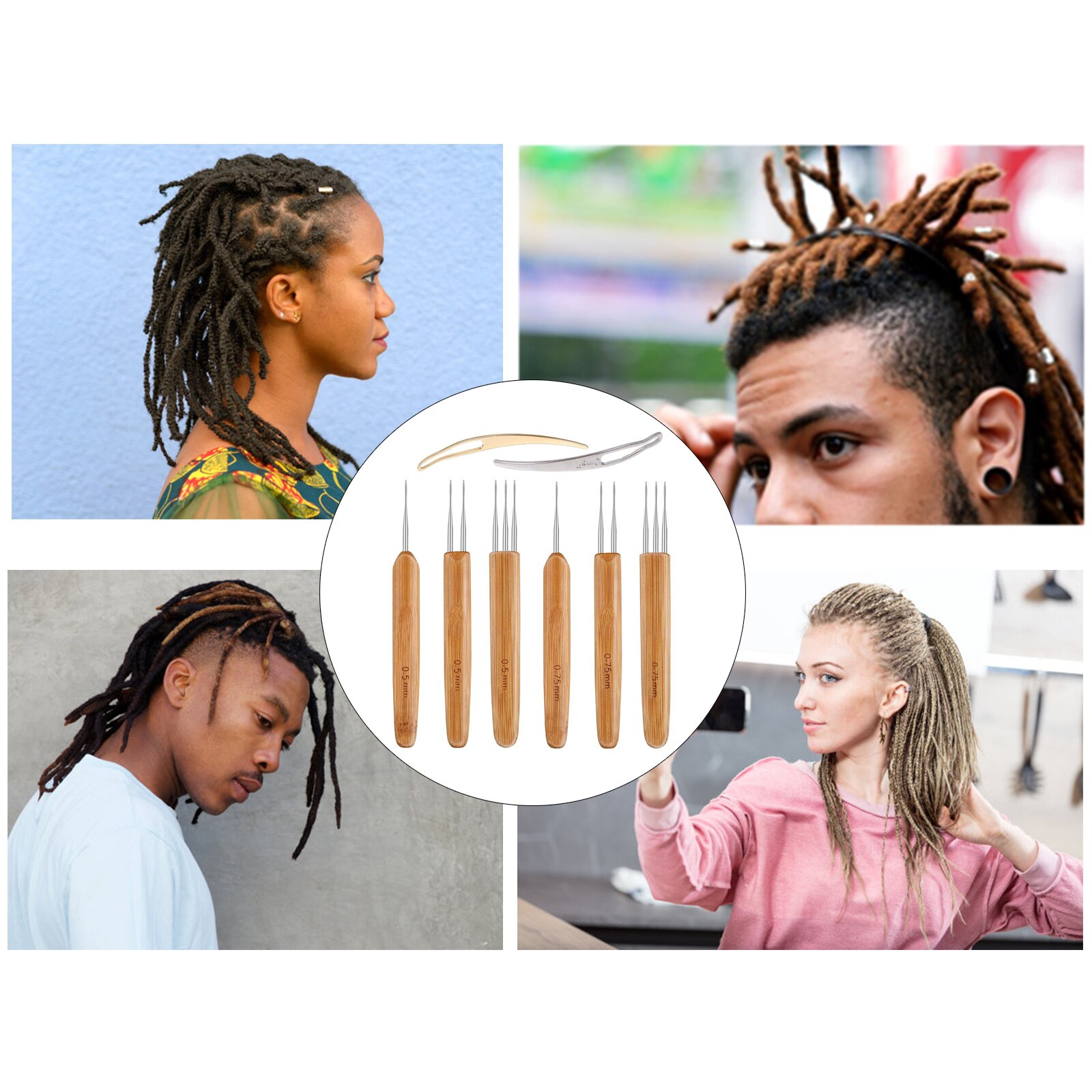 Dreadlocks Hooks Dreadlocks Crochet Needles For Ha... – Grandado