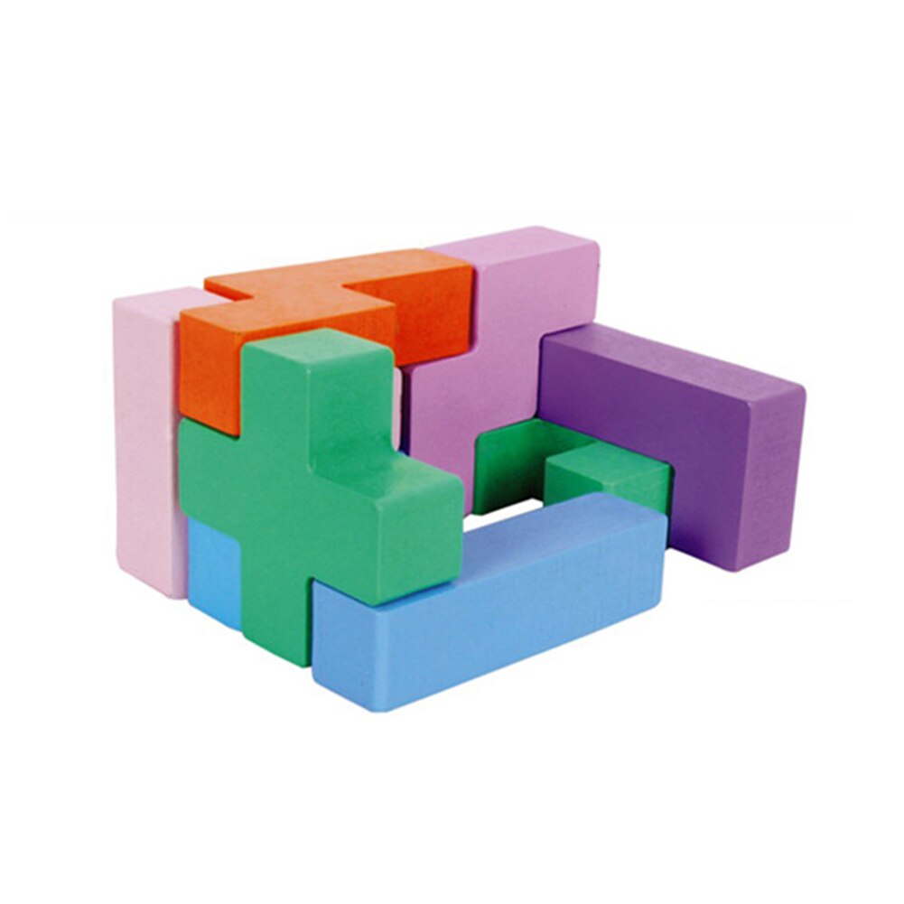 Cubo de madera divertido e inteligente para niños,... – Grandado