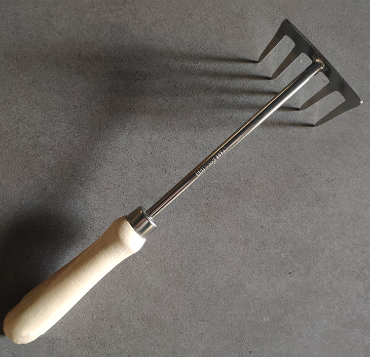 13" Stainless Steel Tine Cultivator | Durable Long... – Vicedeal