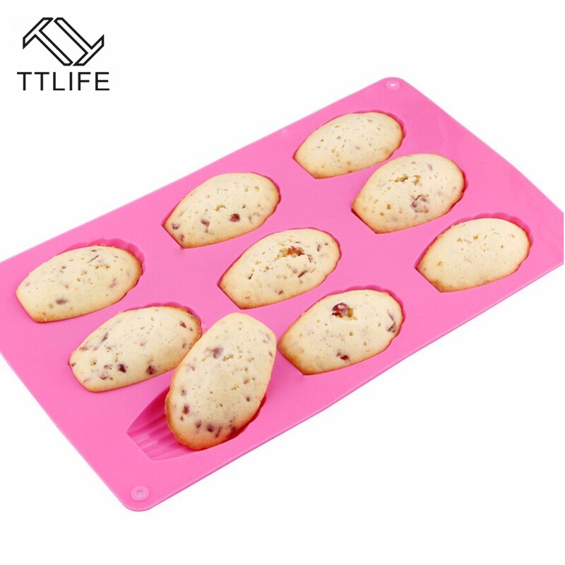 TTLIFE 9 Lattices Shell Shape Ice Cube Tray Mold 3... – Grandado