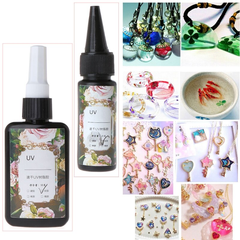 UV Resin Epoxy DIY Jewelry Making Transparent Soft... – Vicedeal