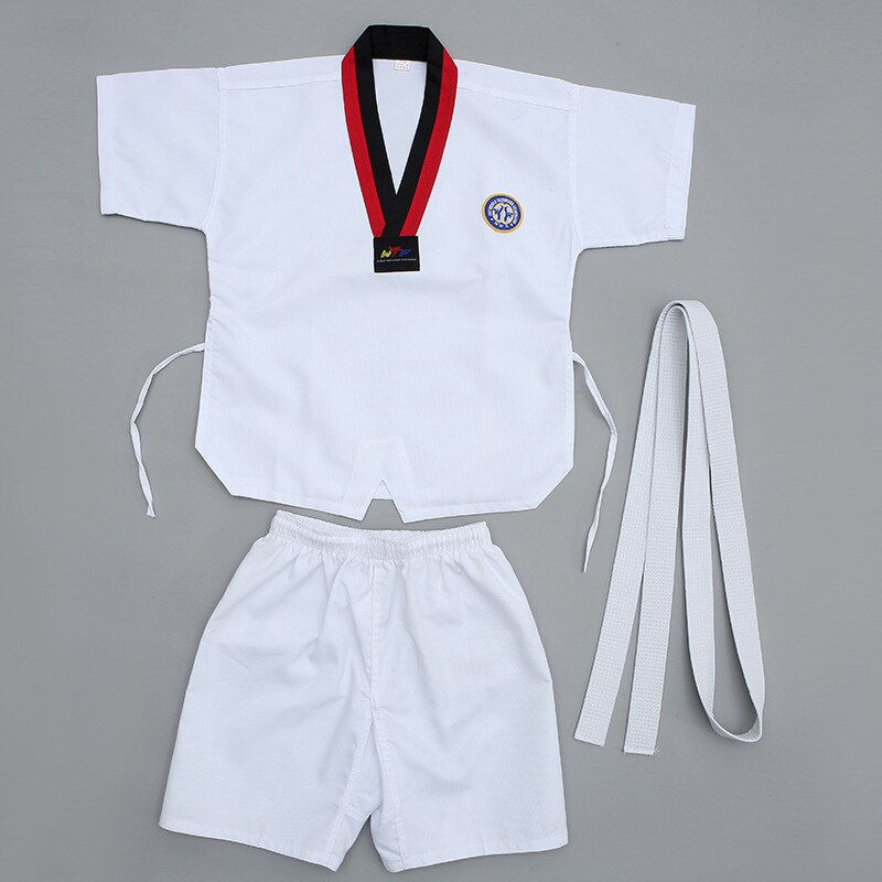 Zomer Taekwondo Shorts Mouw Uniform Katoen Tkd Kar... – Vicedeal