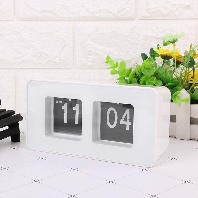 Retro Auto Flip Clocks Household Bedroom Digital A... – Grandado