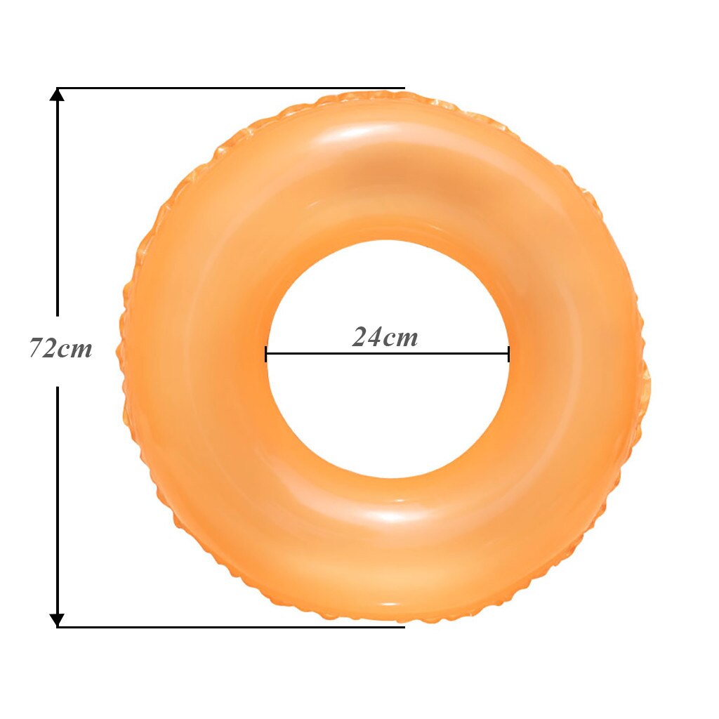 Inflatable Baby Swimming Ring Solid Color Swimming... – Grandado
