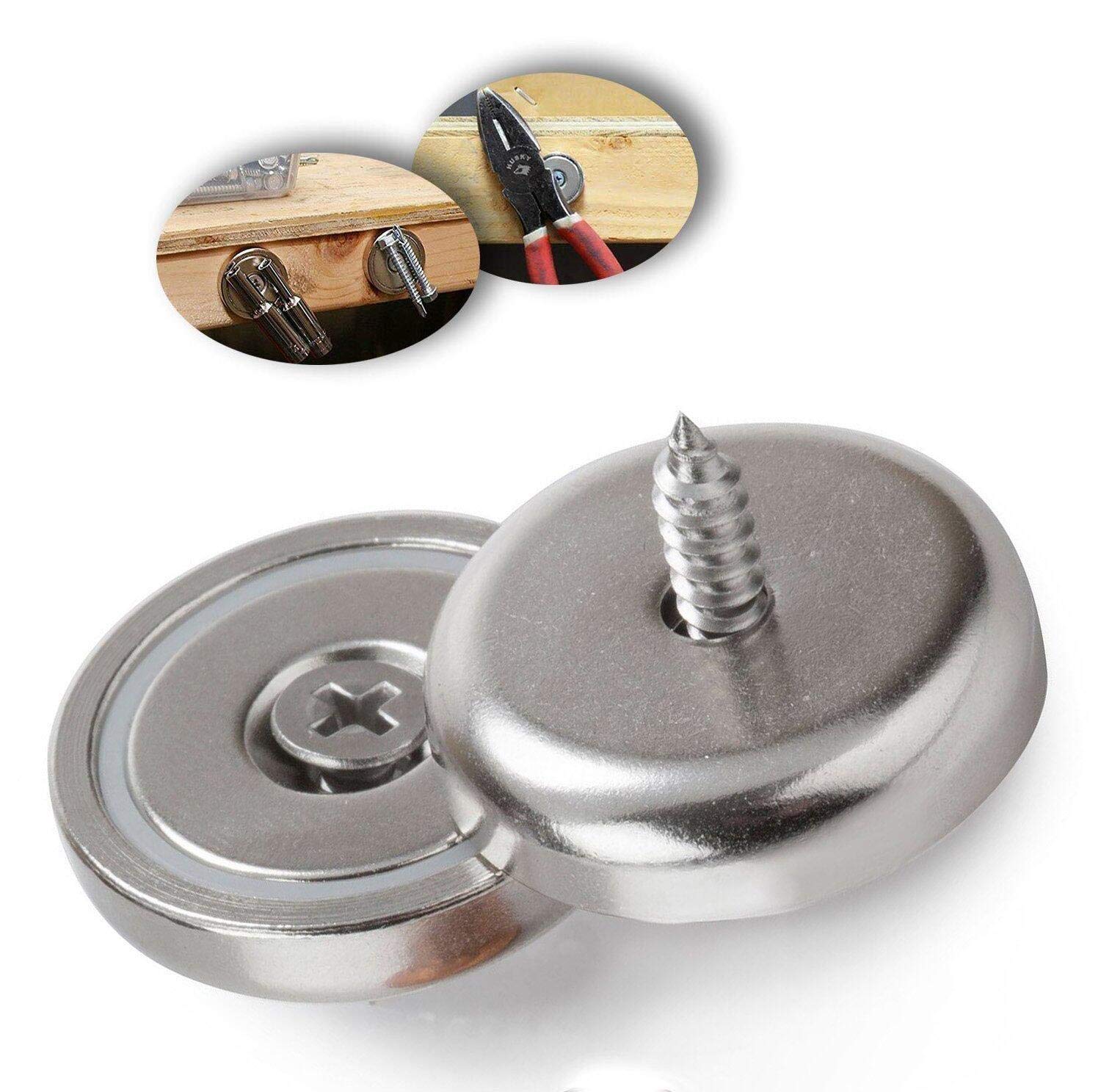 Super power neodymmagneter kop med hul industriel ... – Vicedeal