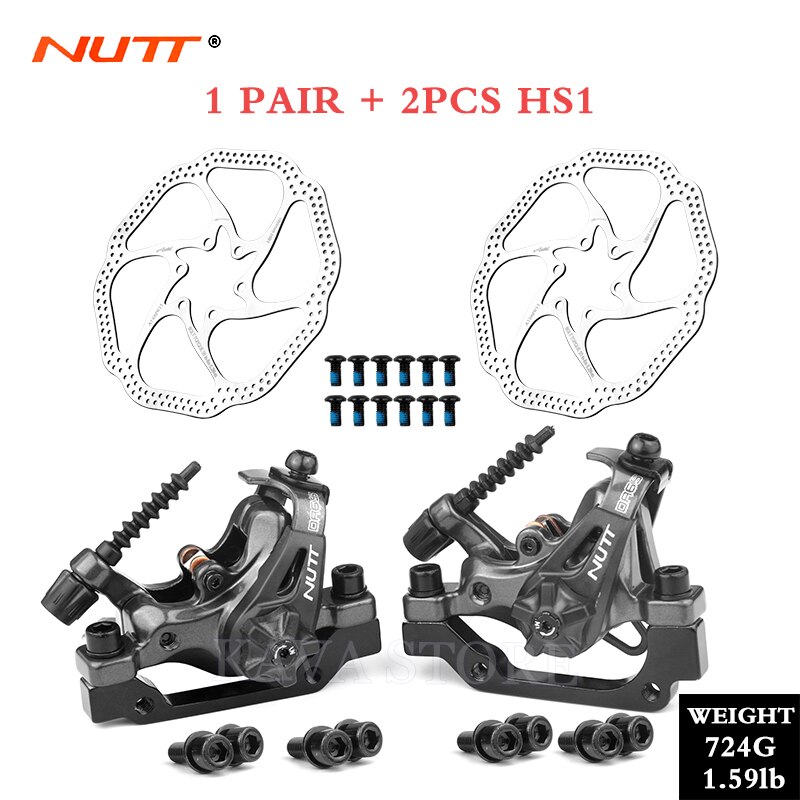 NUTT DA6S Electric Bilateral Brakes MTB Dual Pisto... – Grandado