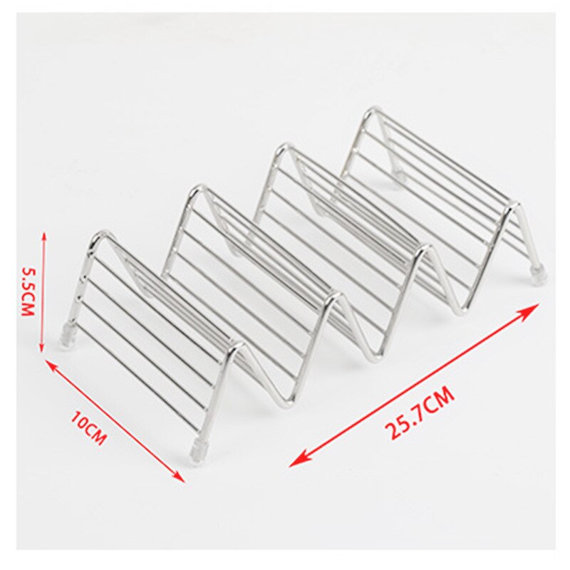 Wave Shape Taco Holder Kitchen Food Rack Shell Sta... – Grandado