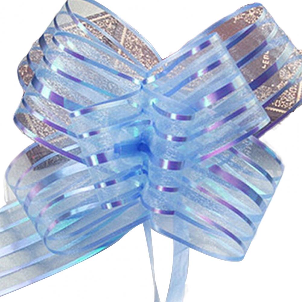 10Pcs 50mm Pull Bow Multicolor Organza Durable DIY... – Grandado