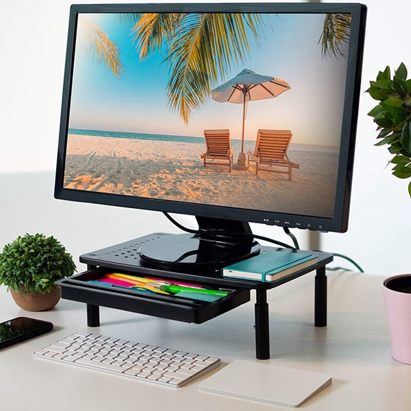 Monitor Stand Raiser in Adjustable Ergonomic Heigh... – Grandado