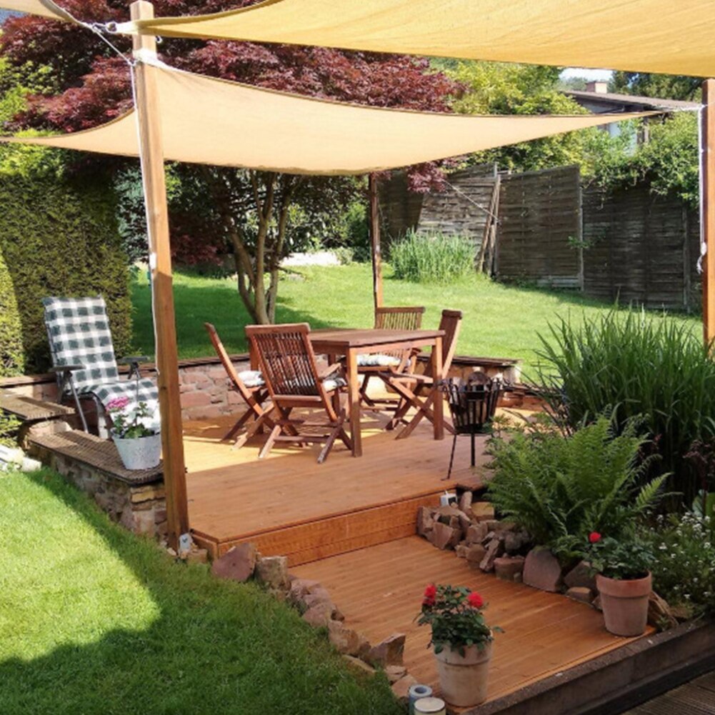 Sun Shade Sail Home Garden Awnings Outdoor Protect... – Grandado
