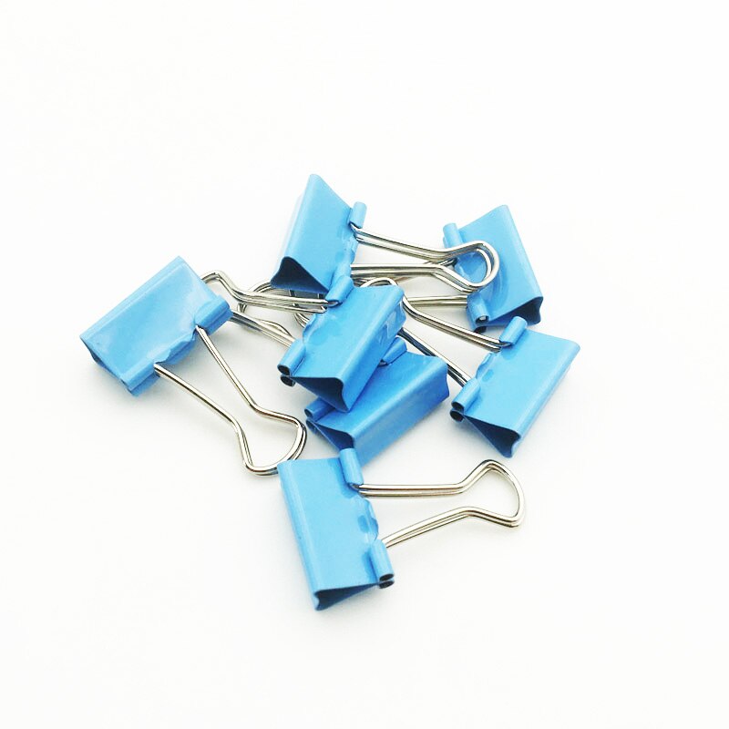 Blue Mini Metal Paper Clips 15/19/25/32/41/51mm Co... – Grandado
