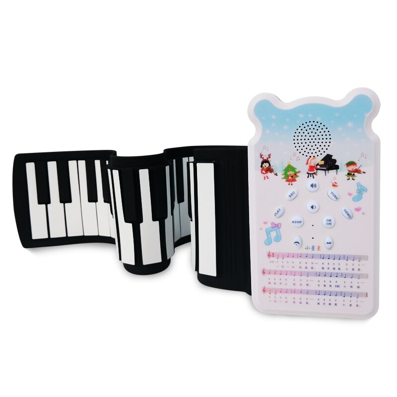 49 Keys Roll Up Piano Foldable Portable Hand Roll ... – Grandado