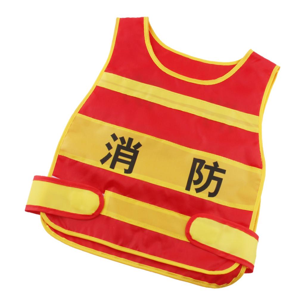Fireman Vest Costume Role Play Toy Set for Kids Cl... – Grandado