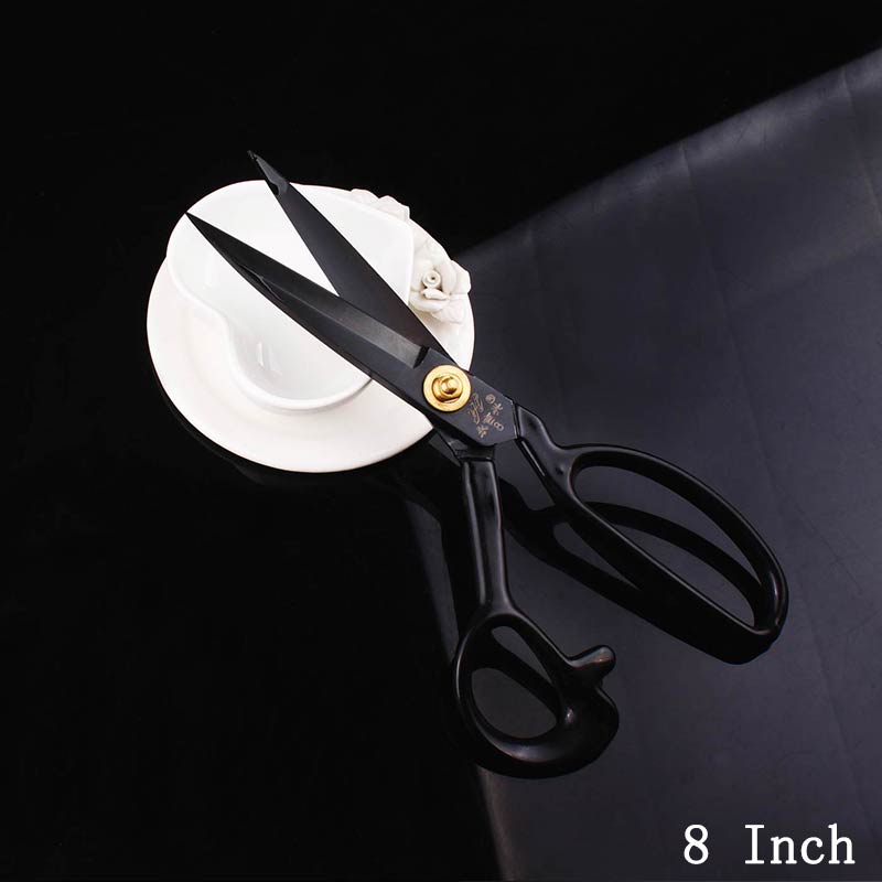 Pulaqi Black Tailor Scissors Sharp Blade Sewing Sc... – Grandado