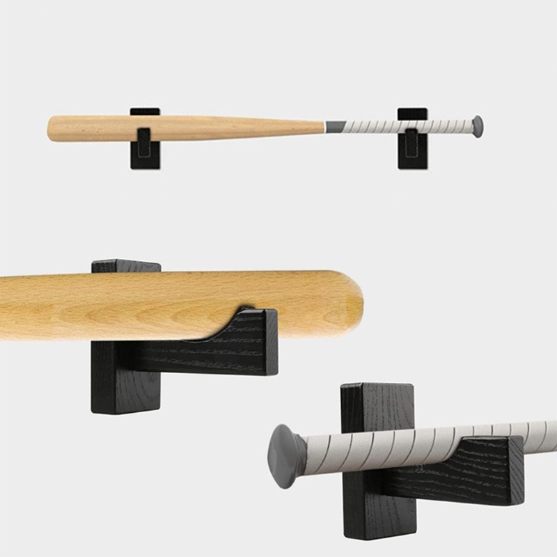 Baseball Bat Wall Mount, 2Pieces Softball Bat Wall... – Grandado