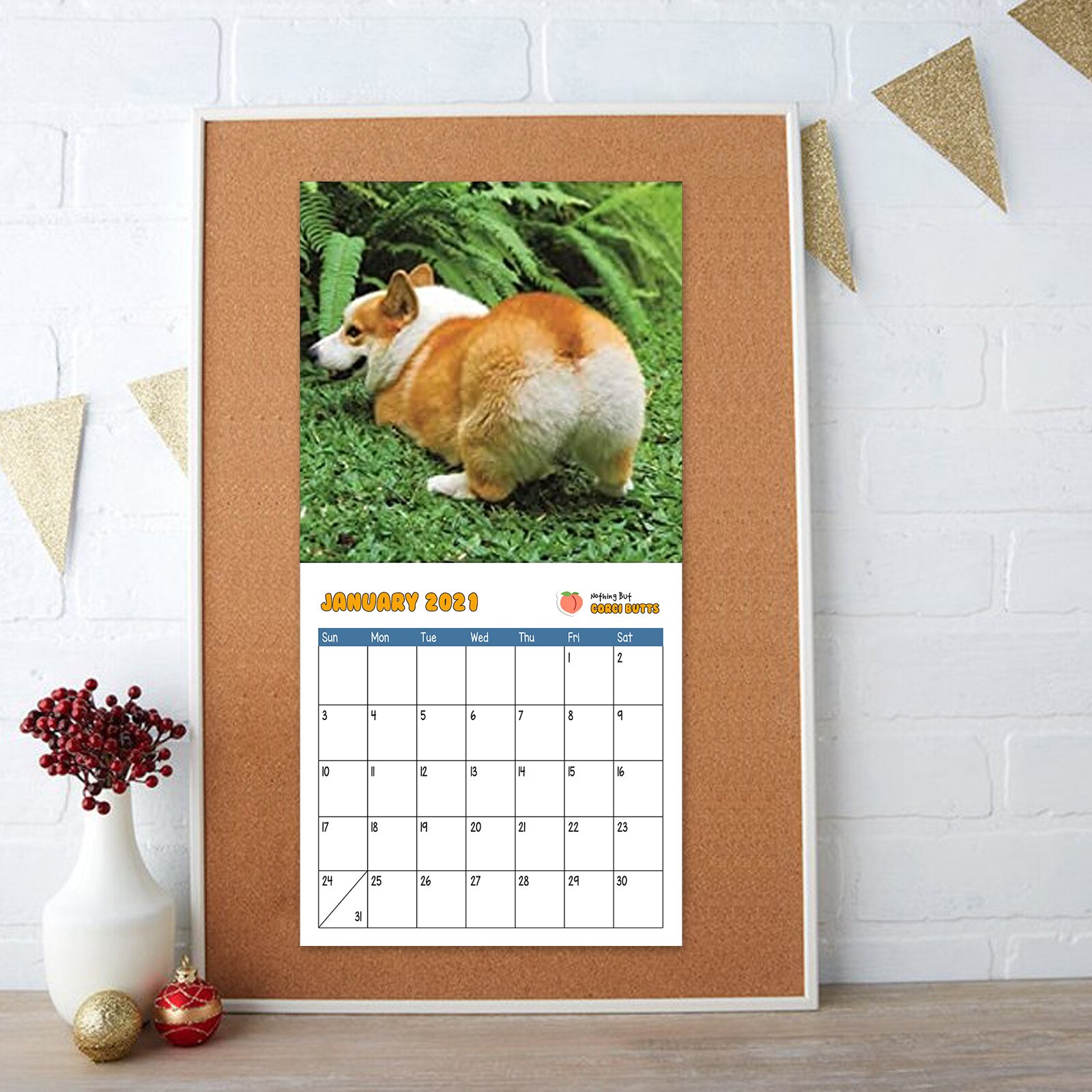 year Wall Calendar Dog Cat Poop Prank Calendar cal... – Grandado