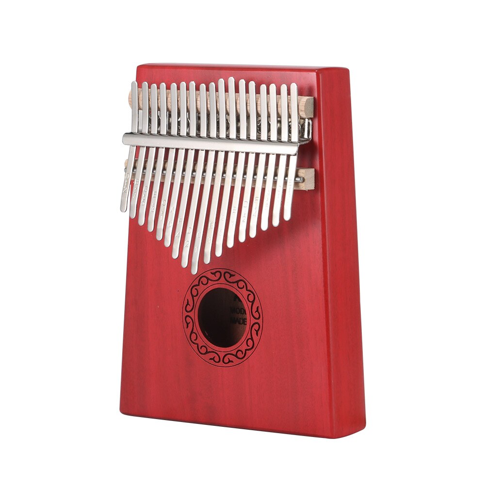 Mahogany 17 Slat Kalimba Piano Portable Instrument... – Grandado