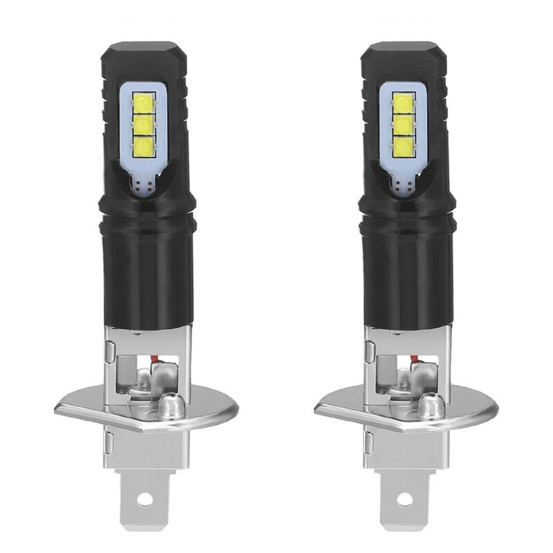 2X H1 6000K Super Helle Weiß 6000LM DRL LED Schein... – Grandado