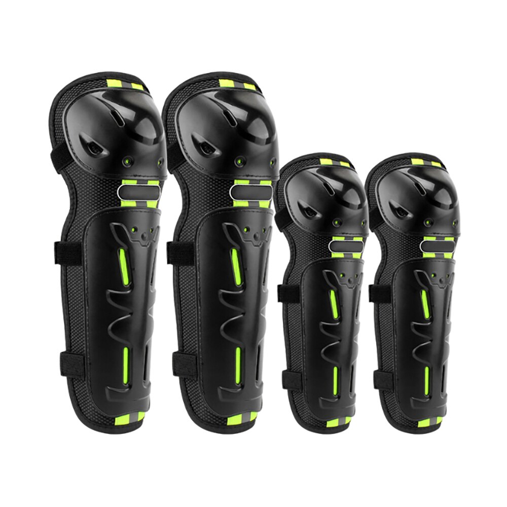 4Pcs Motorcycle Protective Gear Knee Pads Elbow Pr... – Grandado