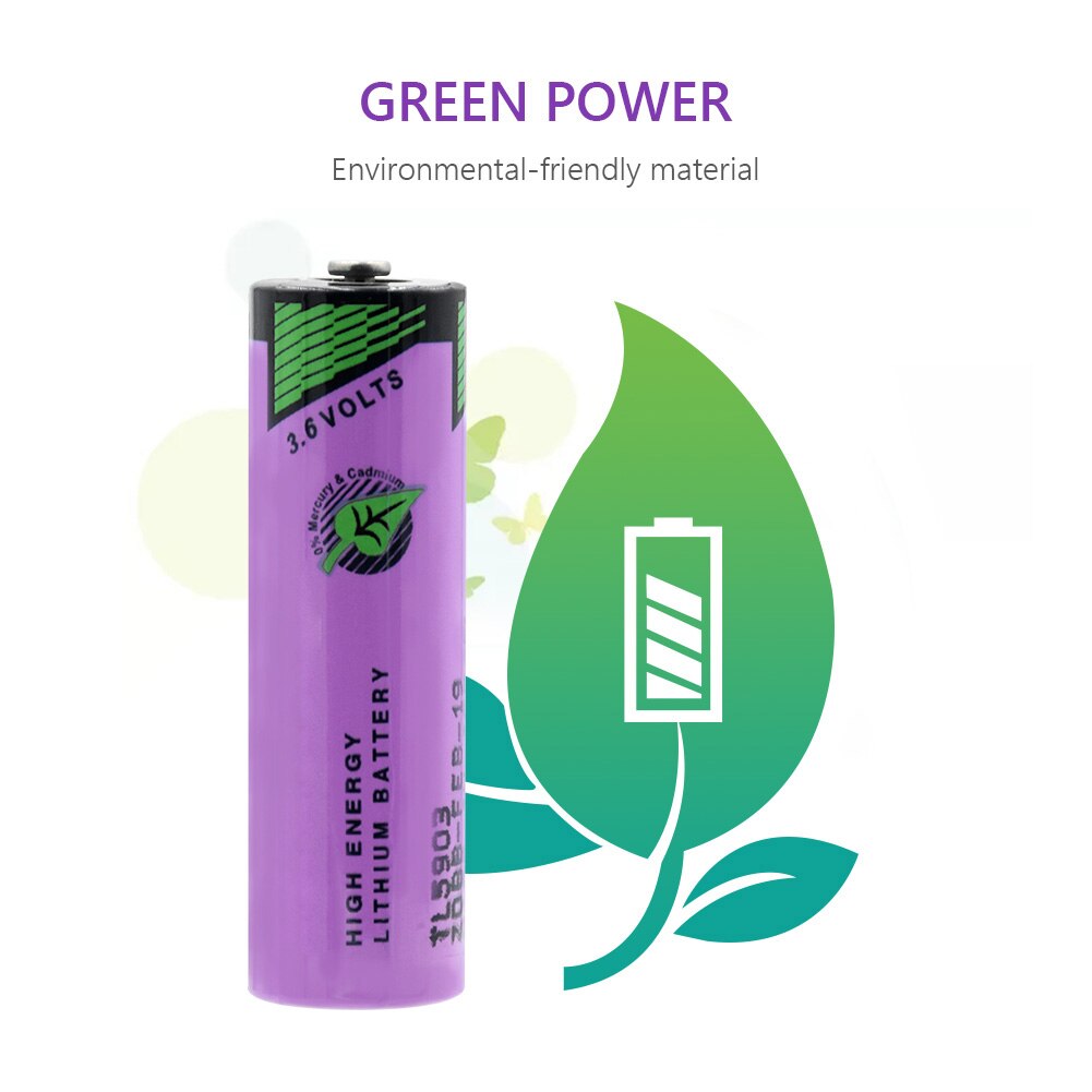 3.6V 2400mAh AA TL-5903 Battery SL-760 PLC Back Up... – Grandado