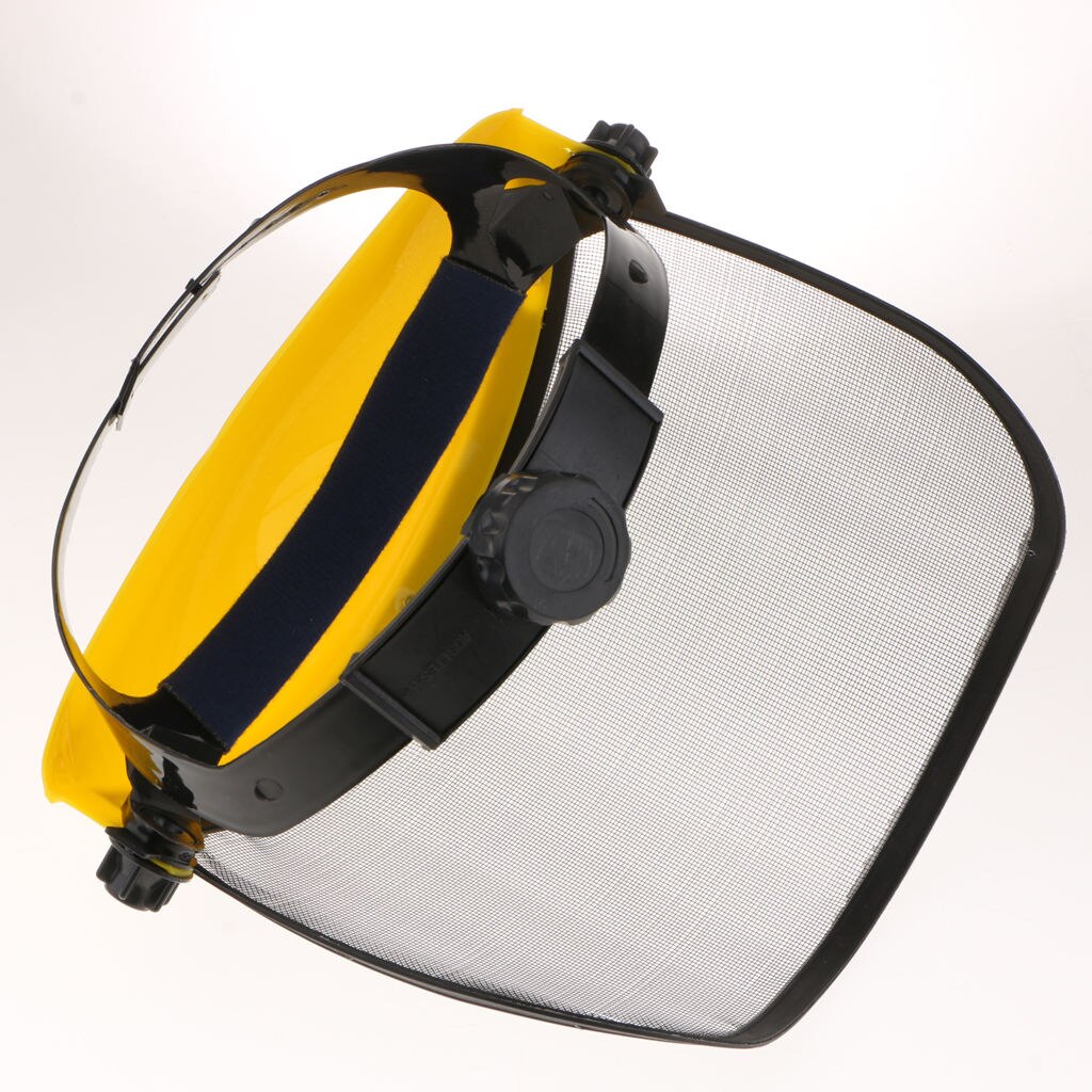 Steel Mesh Face Shield With Adjustable Mesh Visor ... – Vicedeal