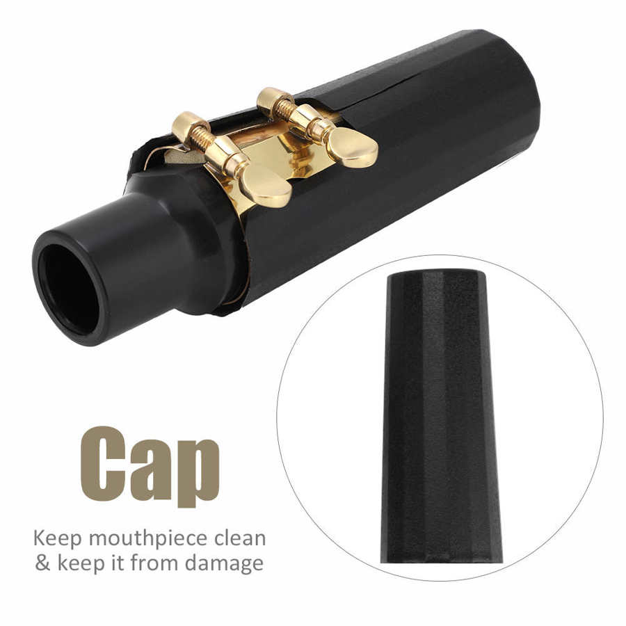 1 Set Saxophone Mouthpiece w/ Cushions Ligature Re... – Grandado