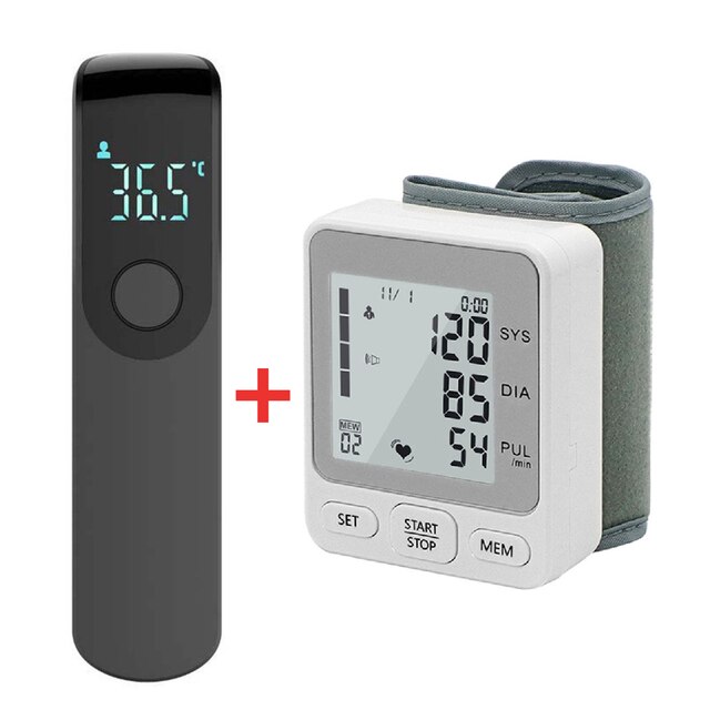 Wrist Blood Monitor Automatic Upper Arm Pulse Mete... – Grandado