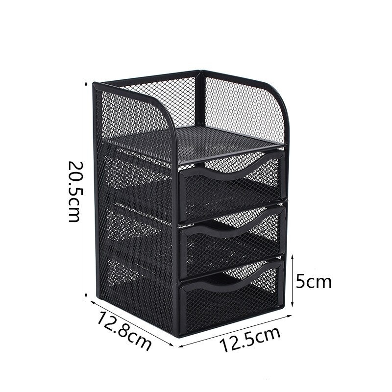 Drawer Storage Box Sundries Rack Metal Note Box Of... – Vicedeal