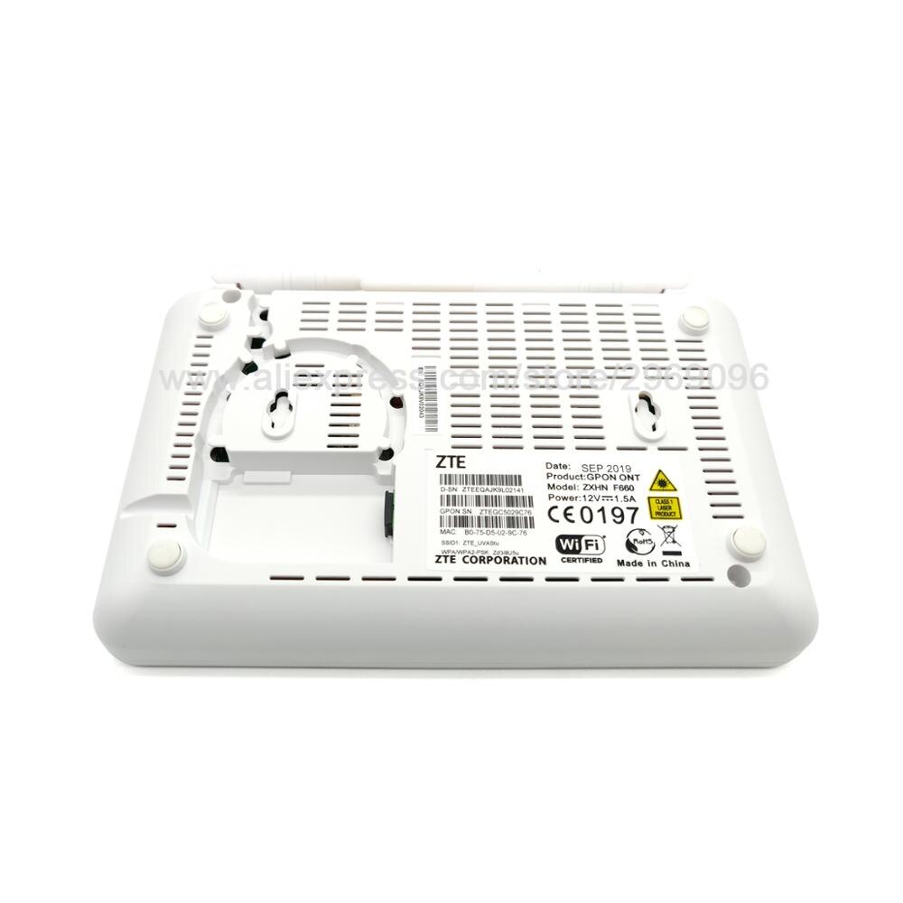 ZTE F660 5.2 GPON ONU ONT Router FTTH HGU Mode 4GE... – Grandado