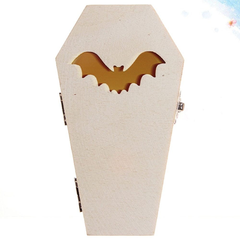 Bat Light Box Wood Night Lamp Funny Crafts Layout ... – Grandado