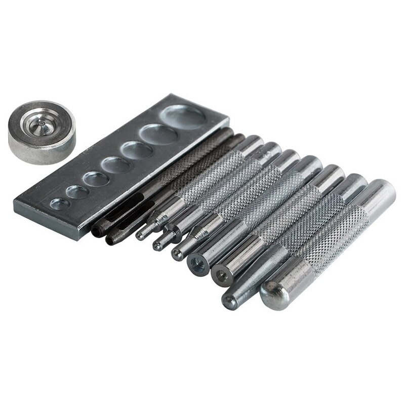 Craft Tool Sterven Punch Snap Kit Rivet Setter Met... – Vicedeal